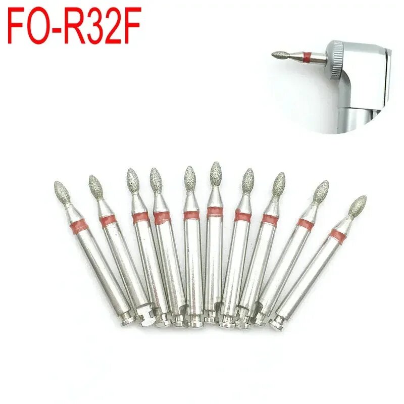 Алмазные бормашины HussanDental RA 2.35 мм, 36 моделей FO-R32F