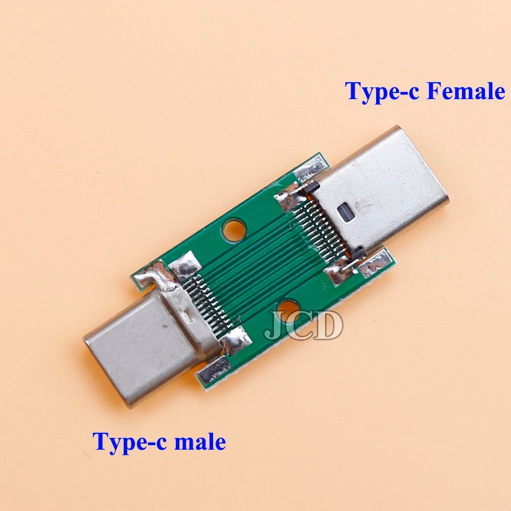 JCD Type-C Male to Female Test Board