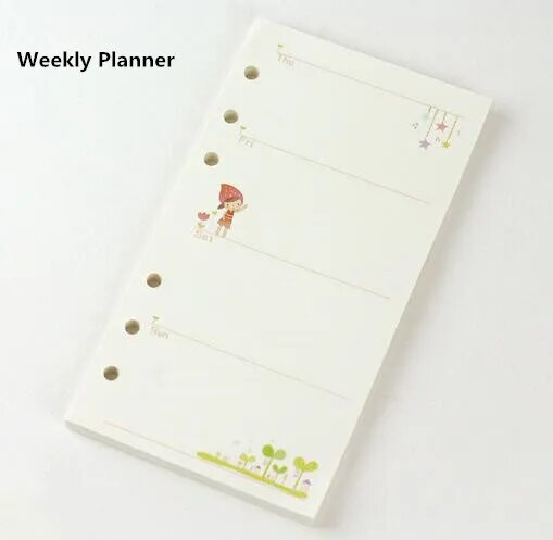 Блокнот SHARKBANG NB-2019515 A5 A6 45 листов А6, Weekly planner