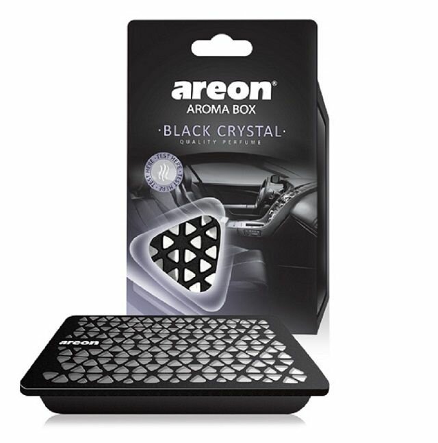 Ароматизатор гелевый под сиденье AROMA BOX, аромат Black Crystal