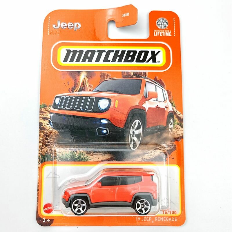 Машинка Matchbox 2024-30782:19 Jeep Renegade