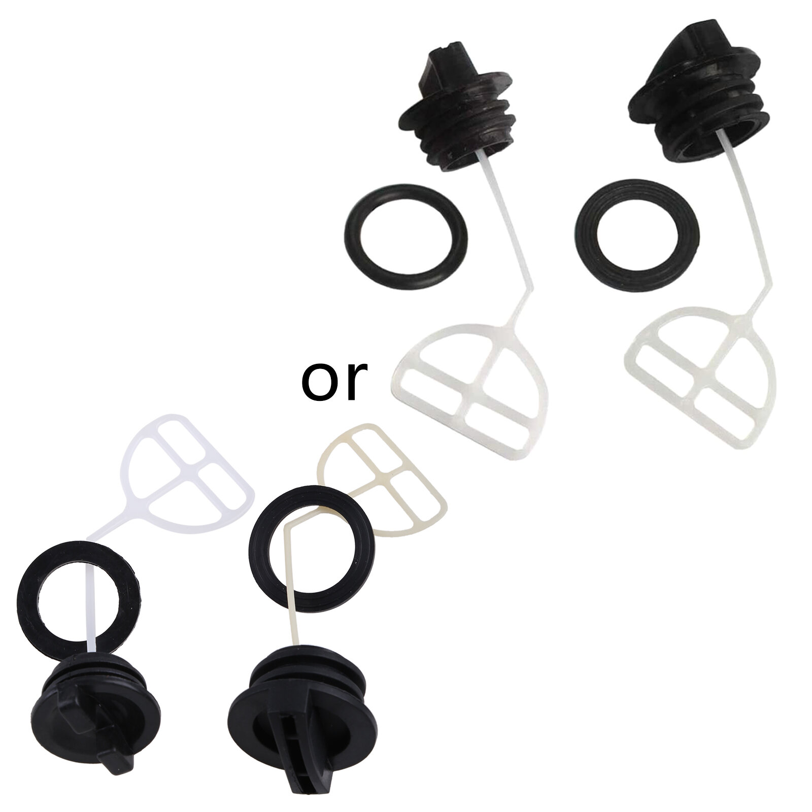 Компактный топливный бак с крышкой для 5200 4500 5800 45cc 52cc 58cc Skatco Eckman