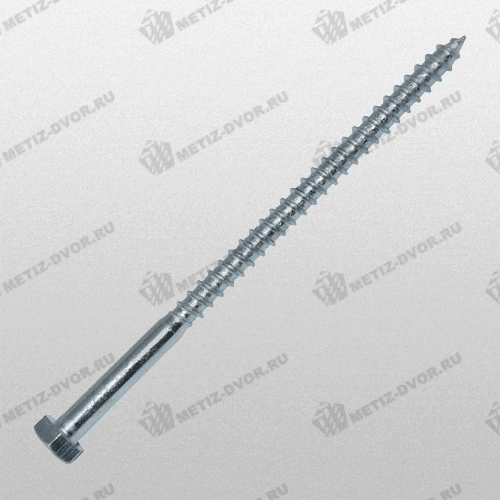 Шуруп глухарь с шестигранной головкой 8,0x160 Уп (50 шт)