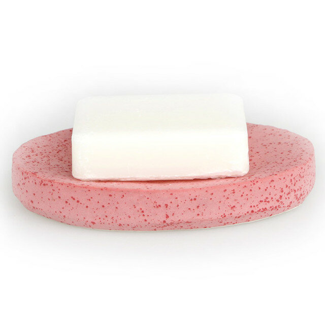 Мыльница VITARTA "Pink", керамика, розовый, 9 х 2,2 х 13,8 см