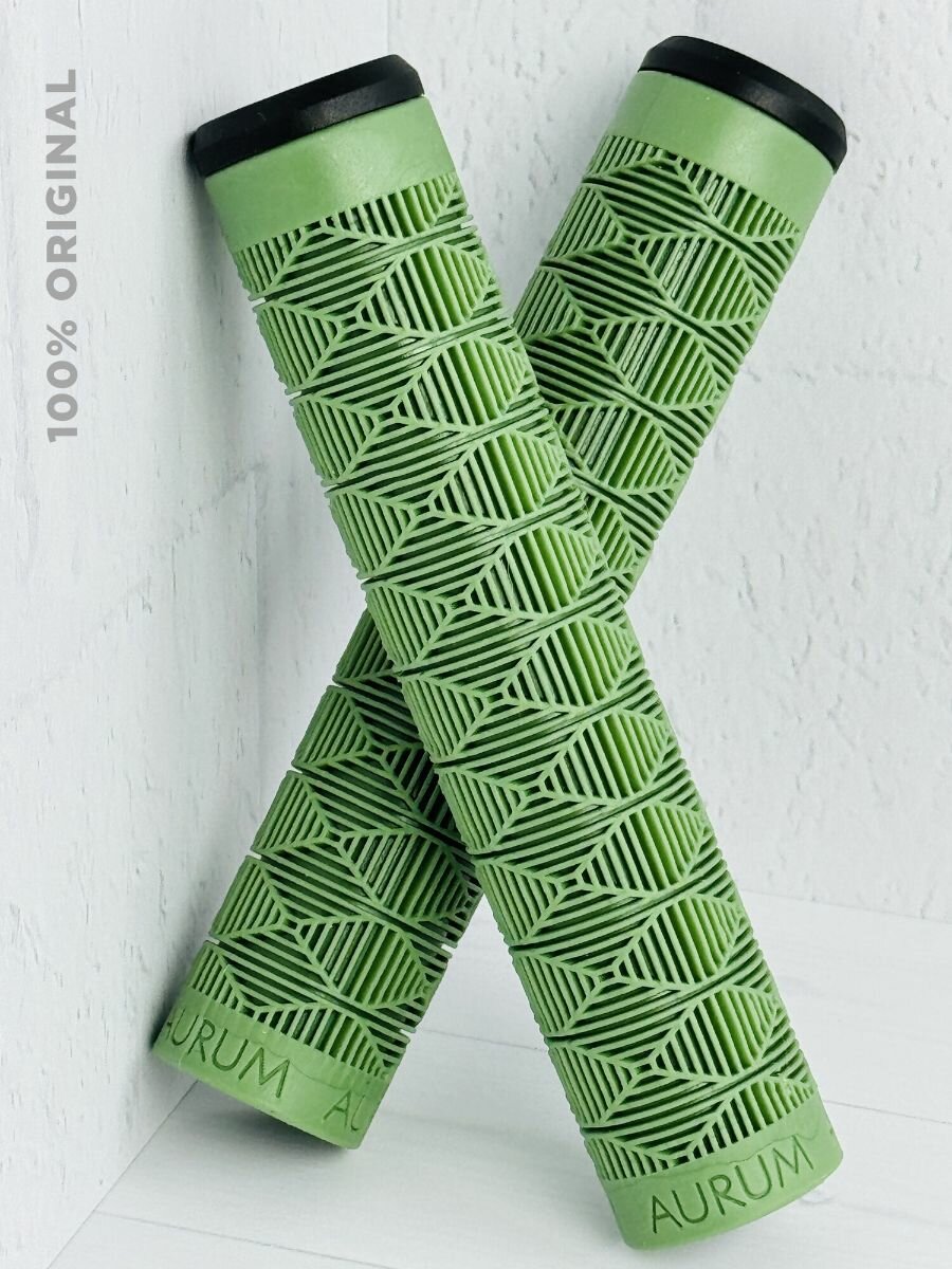 Грипсы для самоката велосипеда bmx Katana 150 - хаки