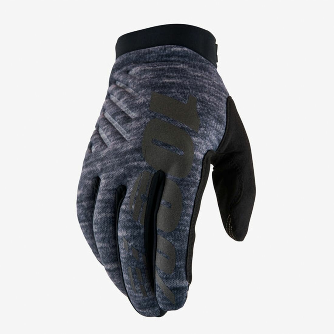 Перчатки для мотокросса, эндуро, 100% Brisker, размер XXL, серые.