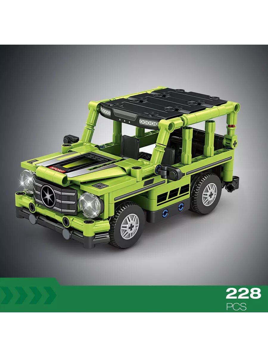 Конструктор пластиковая машина гоночное авто Technic