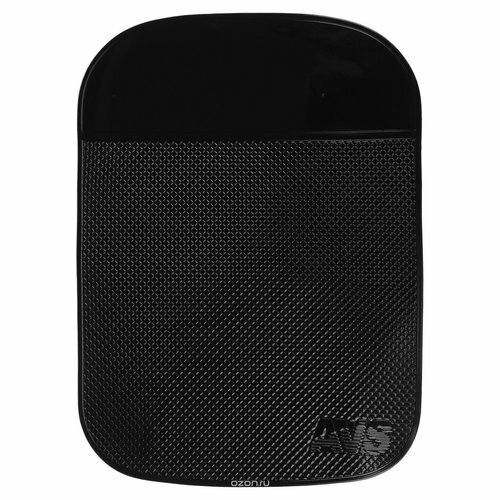 Коврик противоскользящий AVS Nano, цвет: черный, 14 см х 18,5 см Avs Industrial Co 43188