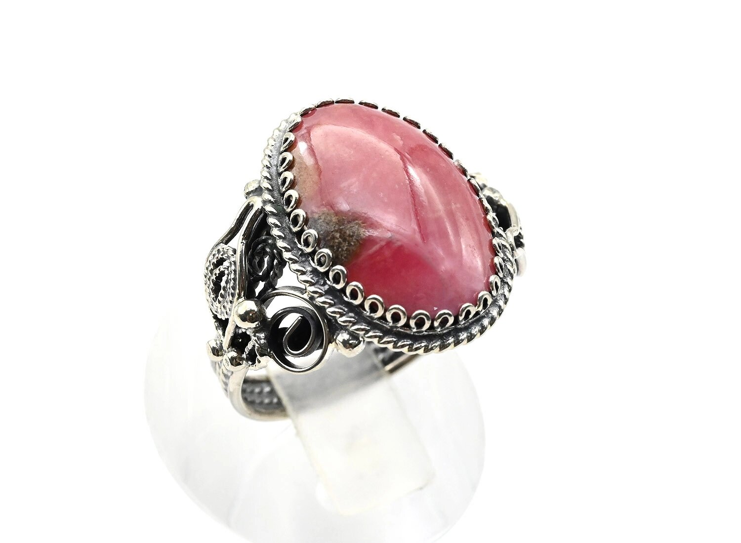 Кольцо, родонит