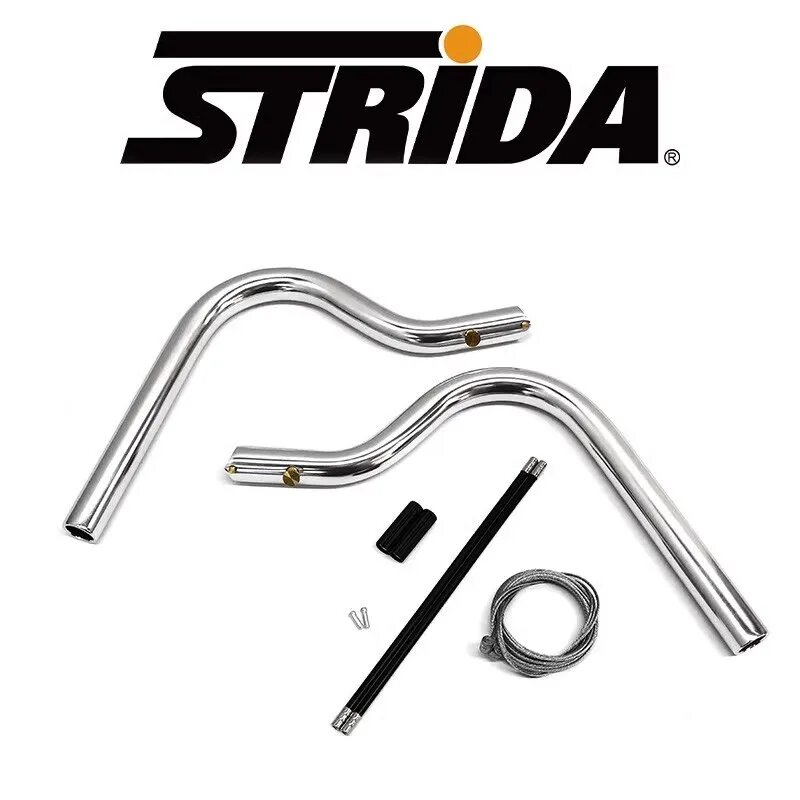 Изогнутый руль Strida из алюминия 600 мм