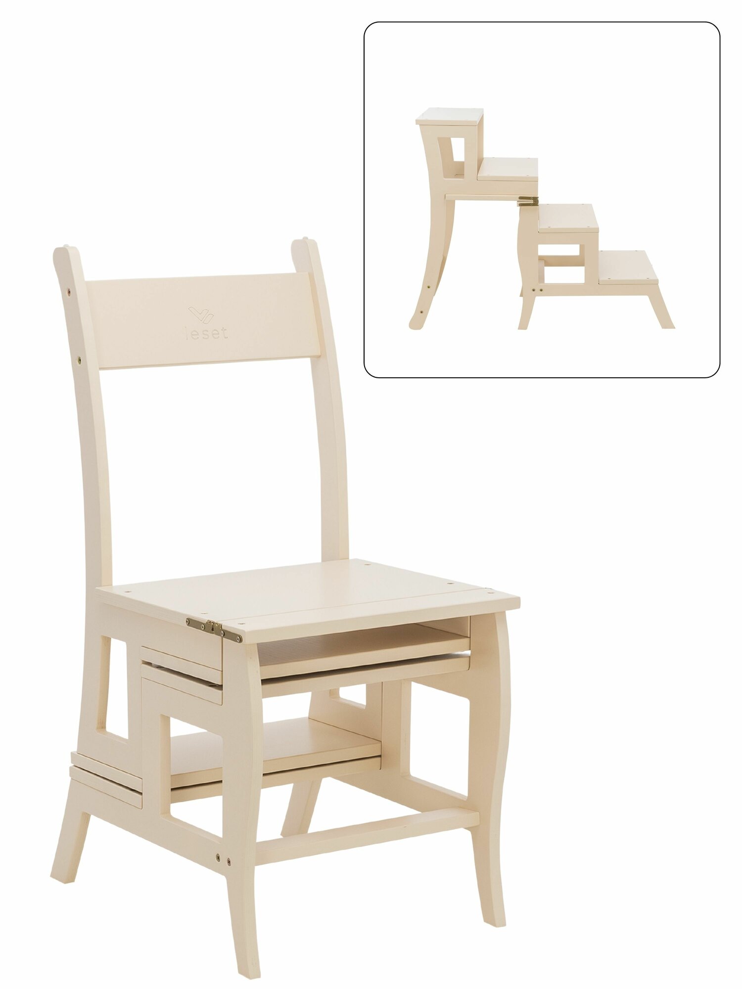 Стул стремянка Бруклин деревянная лестница