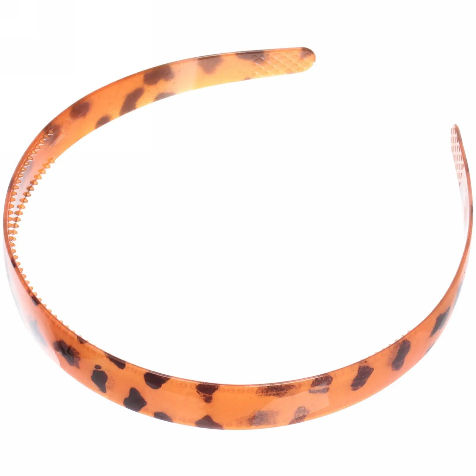 Ободок для волос пластиковый «Florance», цвет янтарь, 1,8см, стильный дизайн