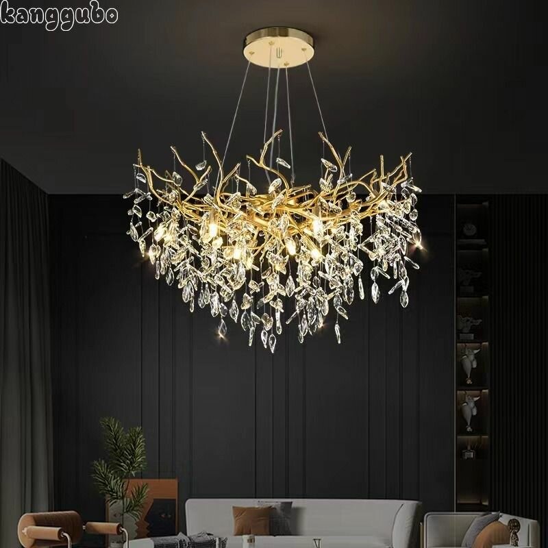 Люстра, Хрустальные люстры