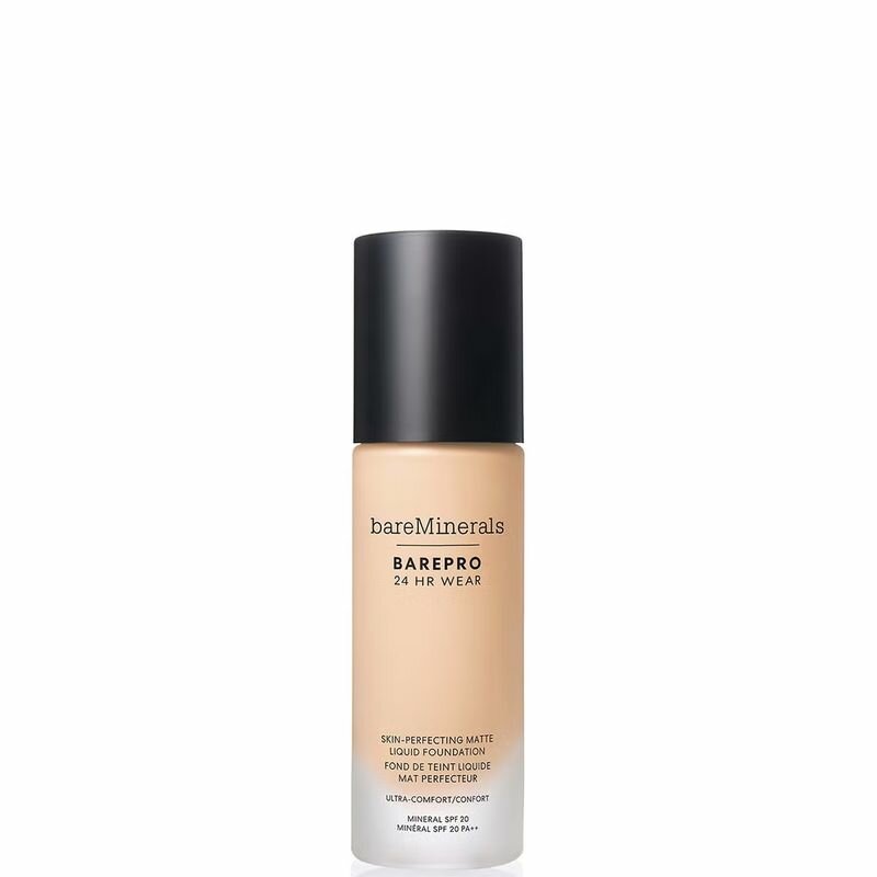 BareMinerals Жидкая тональная основа Barepro 24Hr Matte Comfort Mineral Spf20, 30 мл, Fair 10 Warm