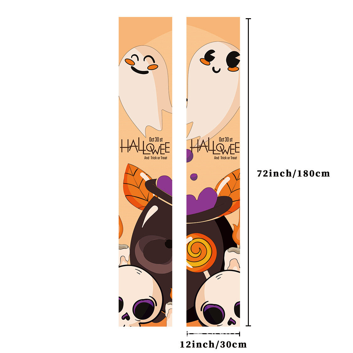 Адвент-календарь "Летучая мышь", на Хэллоуин, ткань для флага, пластик