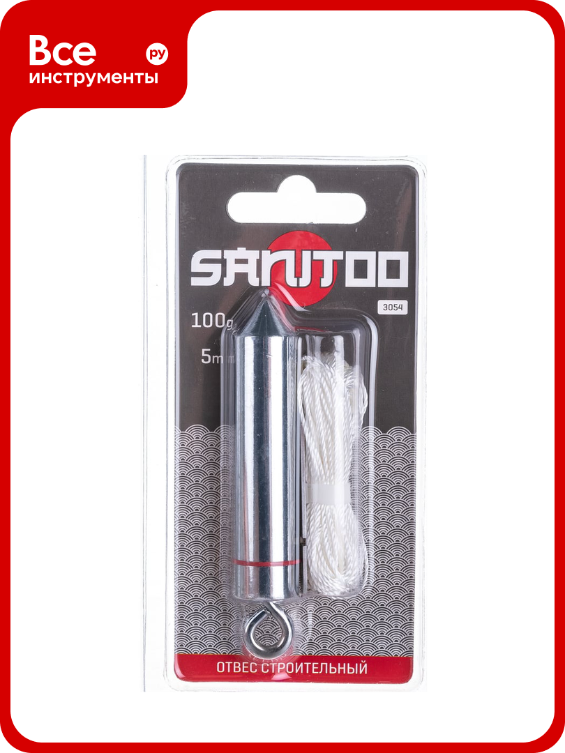 Строительный отвес Sanitoo 100 гр 3054