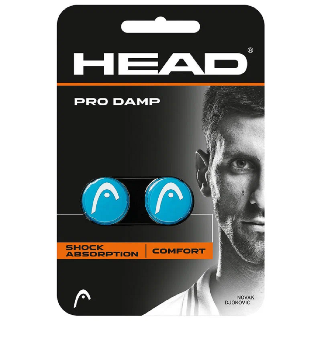 Виброгаситель для теннисной ракетки Head Pro Damp 285515-bl, голубой