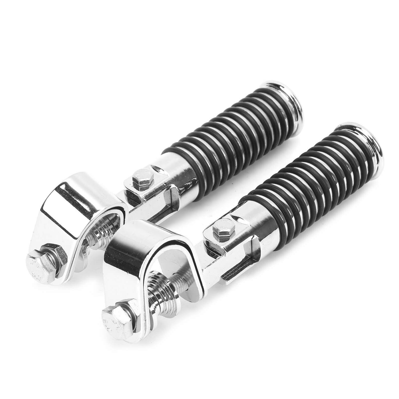 Пара мотоциклетных колышков зажимает