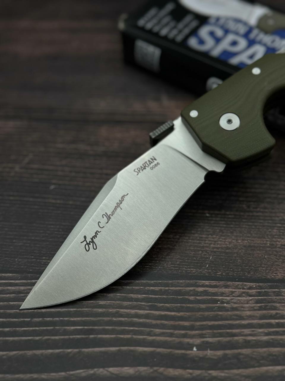 Нож Cold Steel Spartan Lynn Thompson Signature