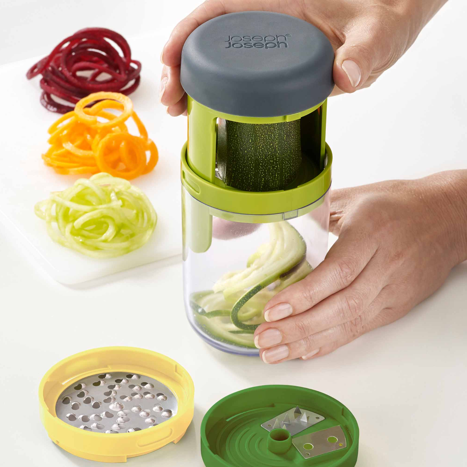 Терка-шинковка с тремя лезвиями Spiro