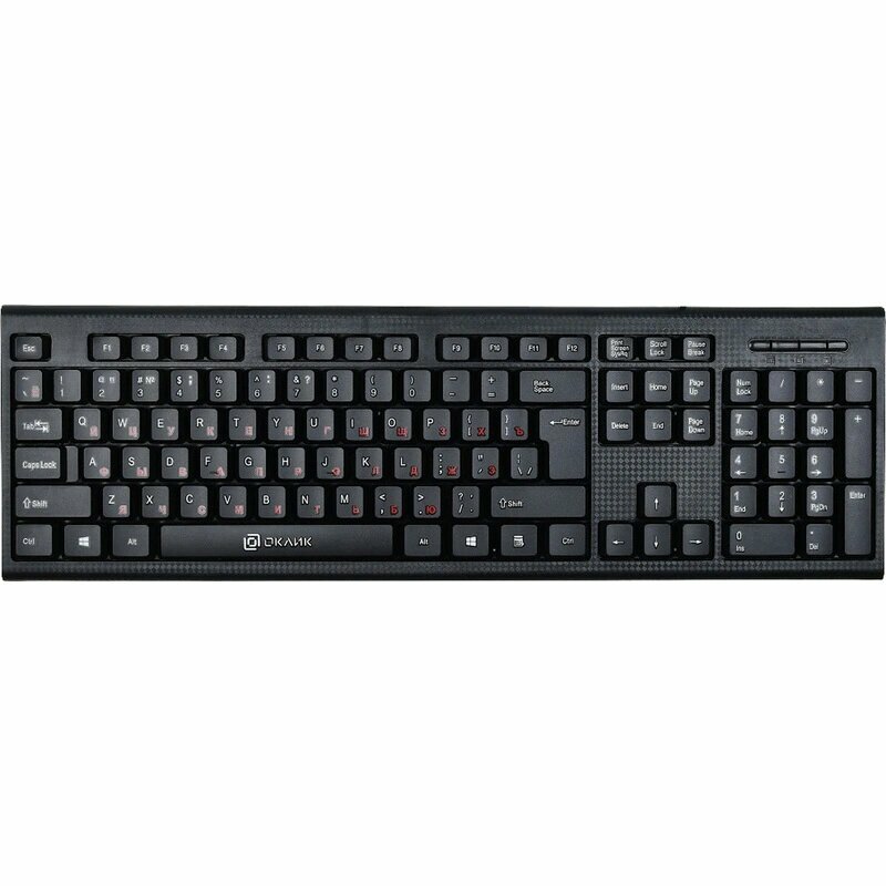 Клавиатура проводная Oklick 120M (1083044)