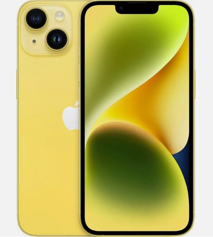 Новый Apple iPhone 14 (5G) 128GB Без контракта Смартфон Все цвета 6.1"жёлтый жёлтый yellow