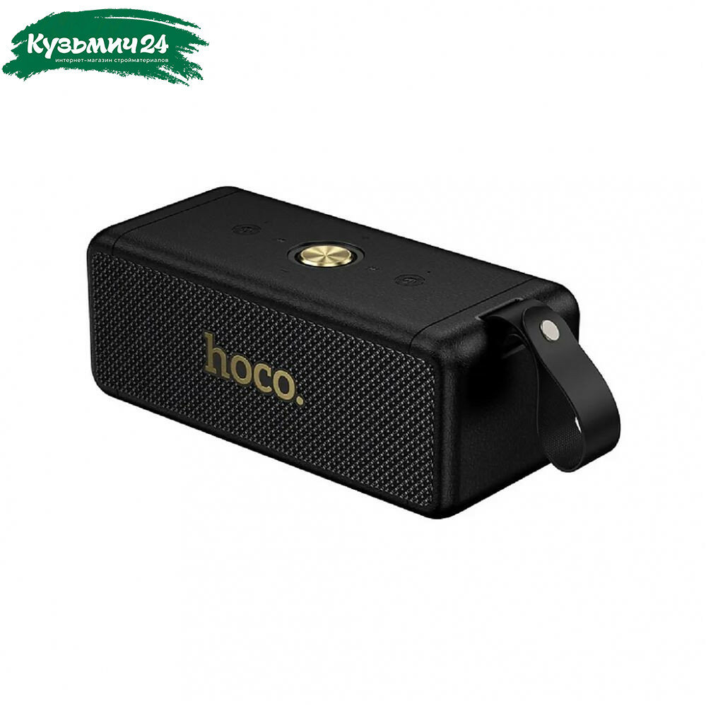 Колонка беспроводная Hoco HT1 Pro Marquis sports BT, Bluetooth, 2400 мАч, 2 динамика, черная