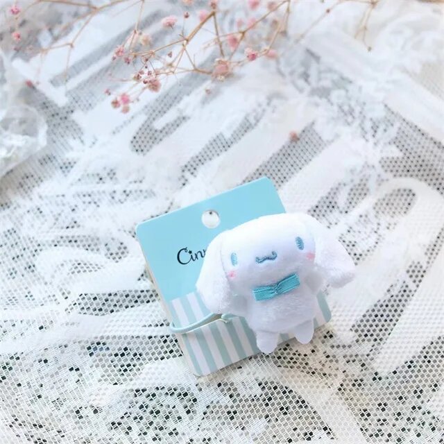 Фланелевые резинки для волос Miniso, Sanrio, Kuromi, Hello Kitty, My Melody, детские резинки для волос, аксессуары для волос с героями мультфильмов, подарочные товары с аниме-тематикой