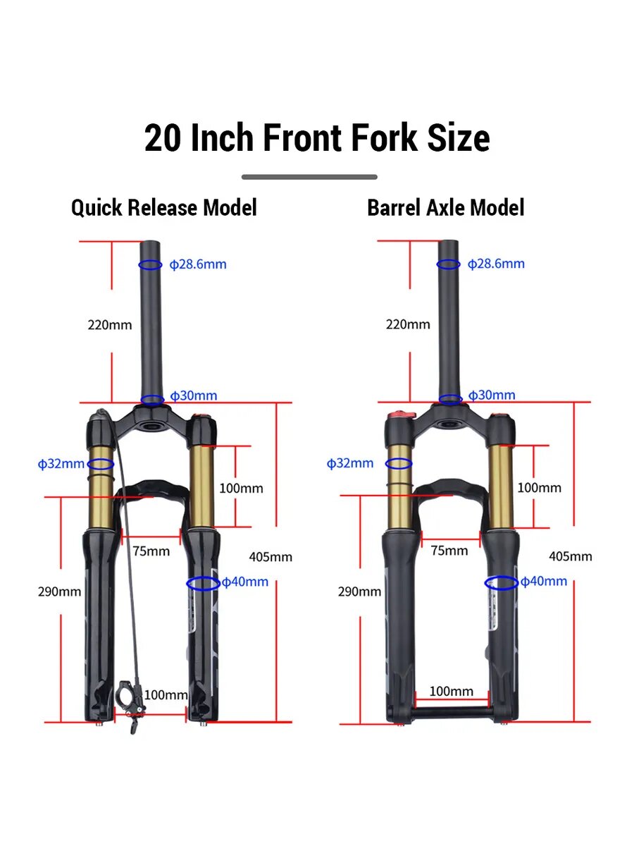 Велосипедные вилки Высокопроизводительные амортизационные