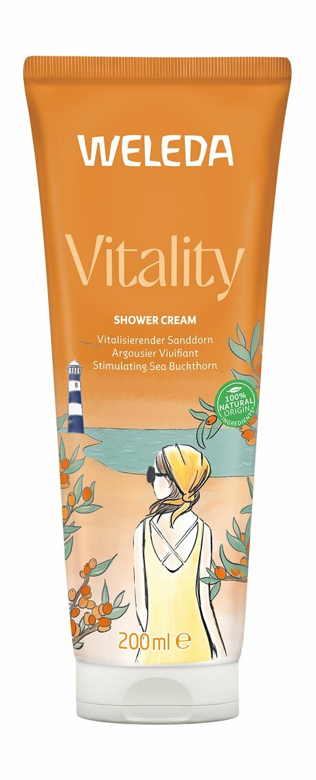 Weleda Vitality Shower Cream Гель для душа 200 мл/гр