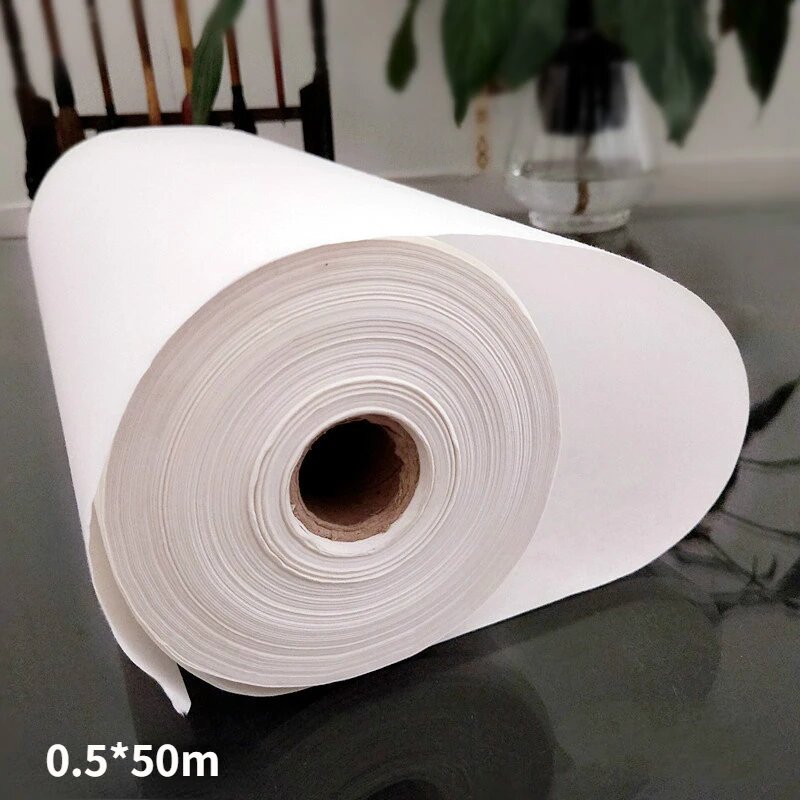 Бумага Сюань suvtoper 008 для каллиграфии и рисования Белый, A6 Raw Xuan Paper