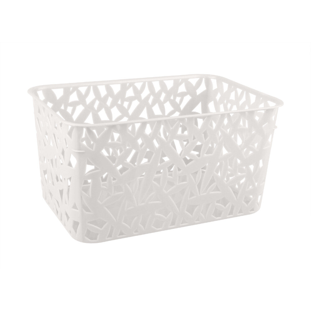 Корзинка универсальная 280Х190Х145 ММ 3ХL, 6,3Л (Белый)