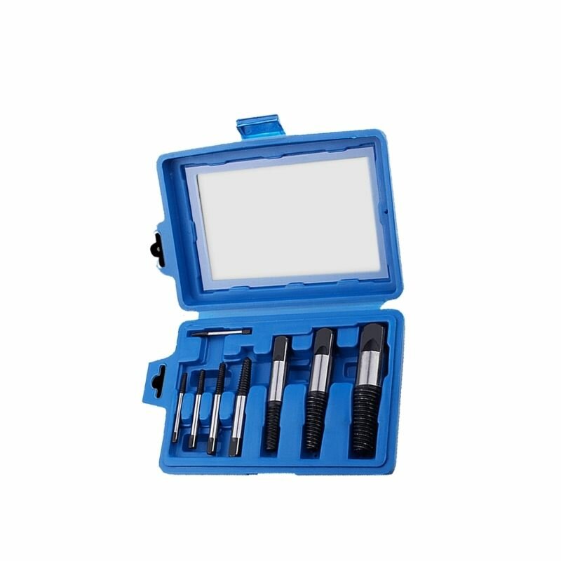 Винтовой экстрактор со сломанной головкой крана-8шт в синей упаковке