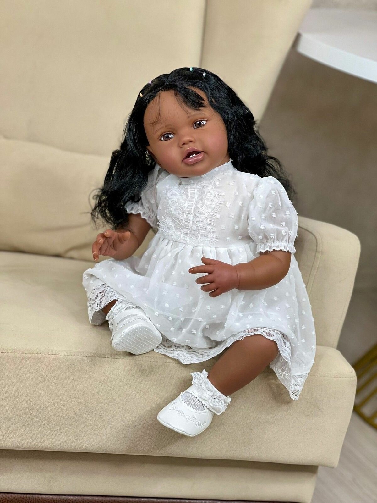 Кукла Реборн мягконабивная 60см (FA-975)