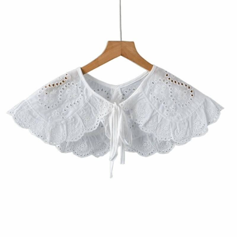 Универсальный искусственный ошейник-белый