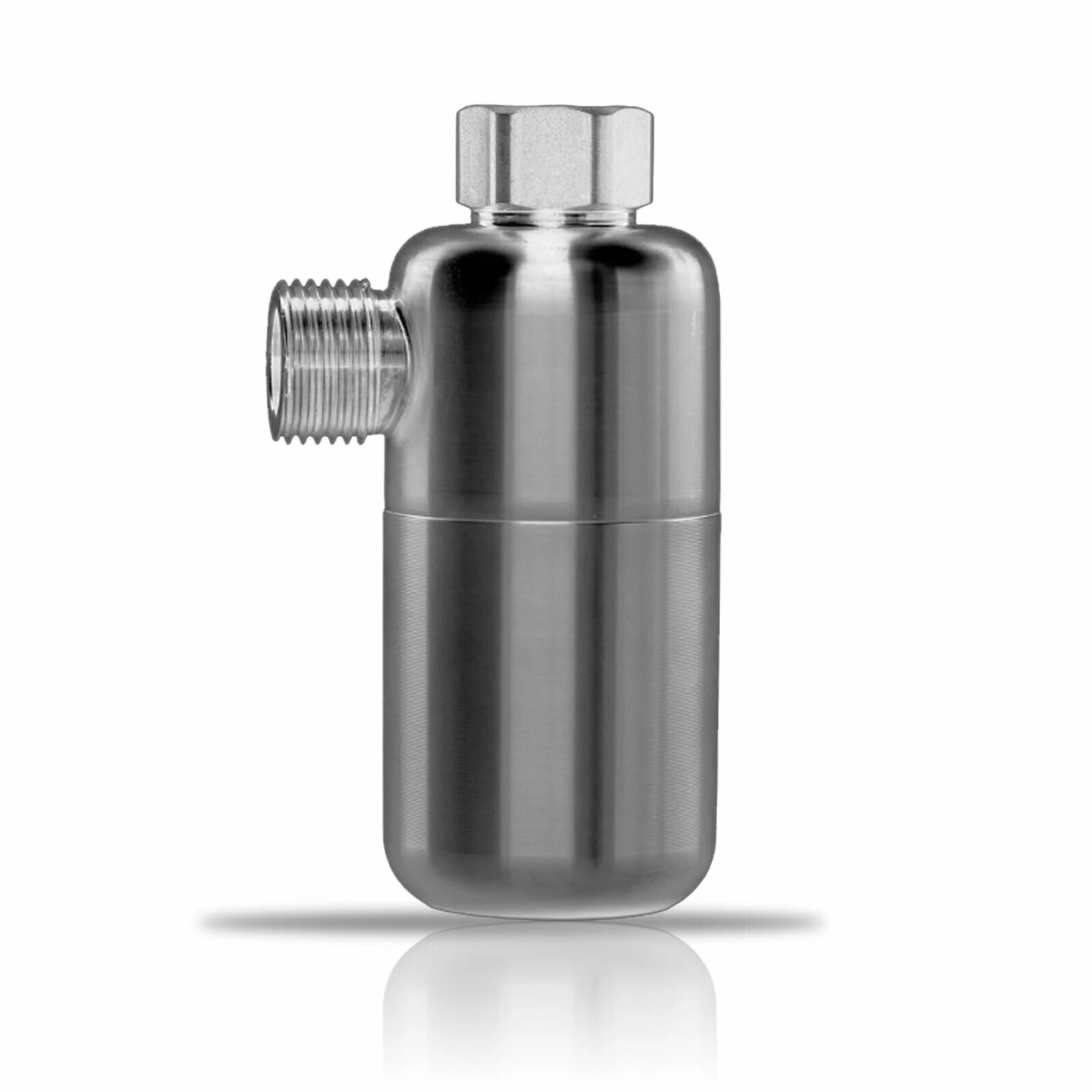 Фильтры для крана из нержавеющей стали, очиститель питьевой воды, фильтр для воды, противоскользящие универсальные фильтры для крана 1/2 дюйма, насадка для душа, Серебристый