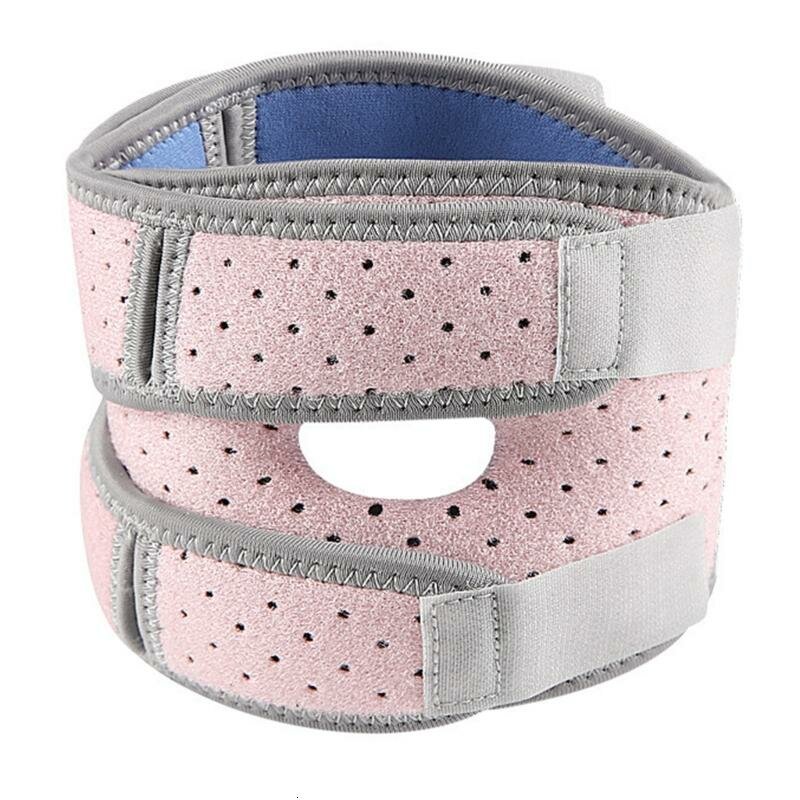 Эластичная повязка на локоть для теннисного локтя, розовый 1