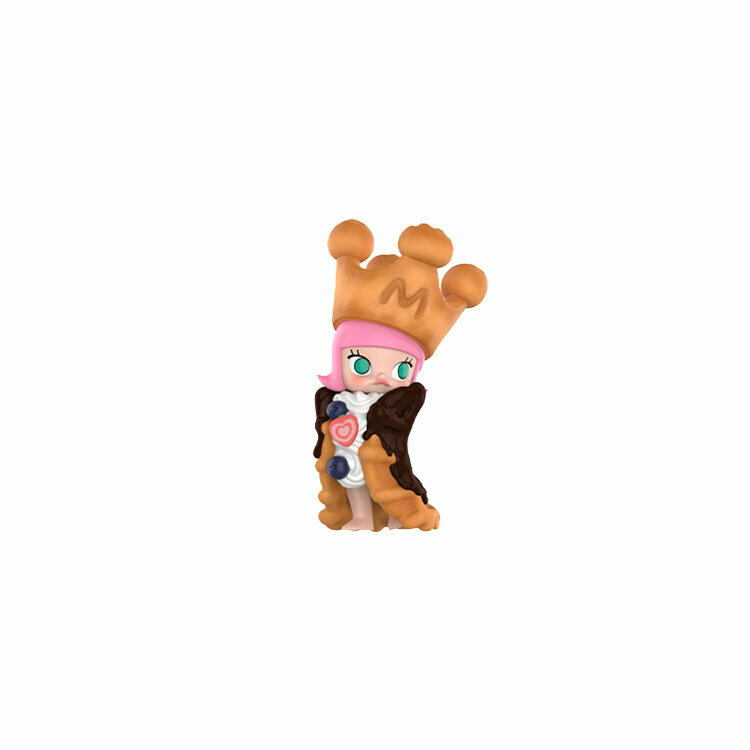 Конструктор POP MART Molly Puffy Head Collection, Confirmed-Elegant Waffle (Open)