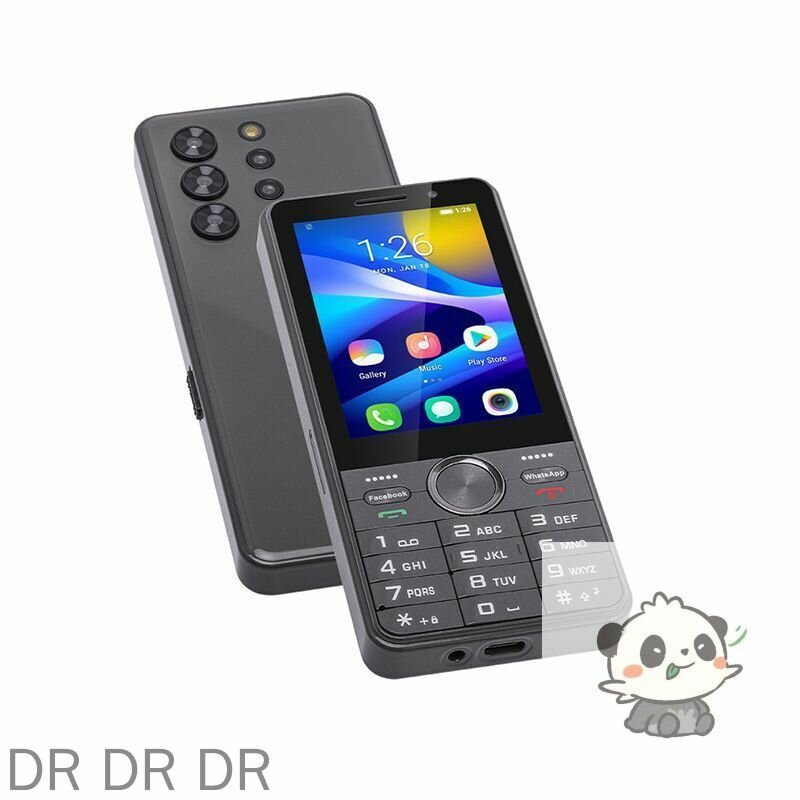 Смартфон кнопочный 4G , GPS и видеозвонками Андроид Долгий срок батареи Подходит для пожилых людей