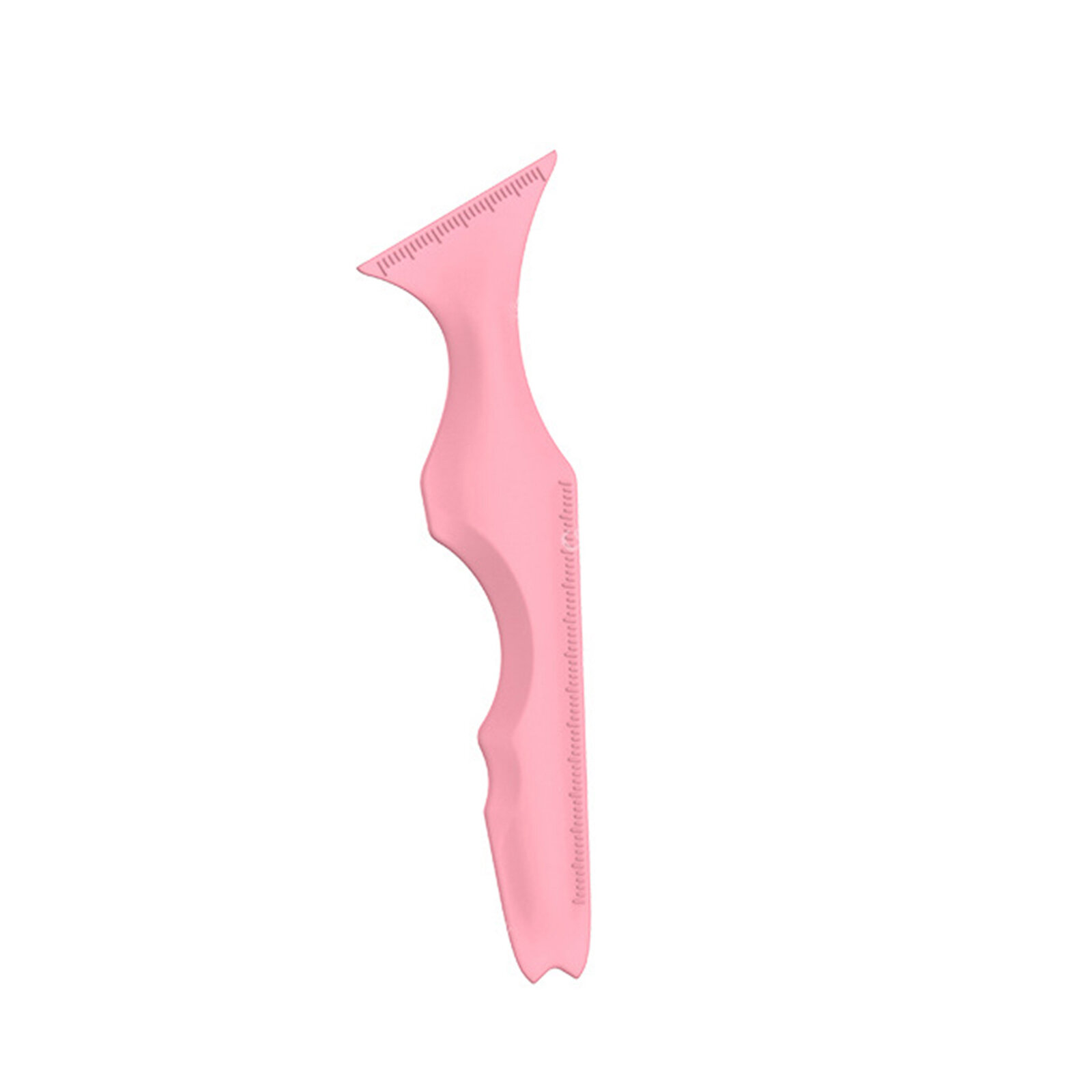 5 в 1 силиконовые трафареты для подводки глаз для крыльевого наконечника, многоразовые трафареты для подводки глаз, бровей, теней, инструмент для макияжа глаз, цвет: фиолетовый, синий, розовый (по выбору), размер: 12.7*4.1см, упаковка: 18*14*1см, вес: