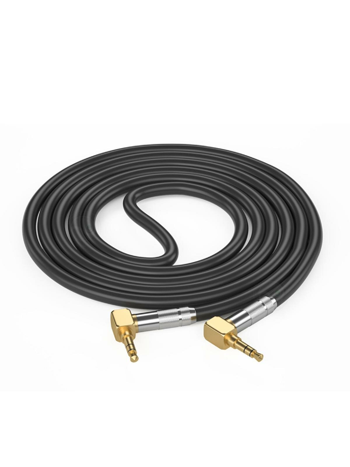 Аудиокабель 3,5 мм Стерео кабель 3,5 мм-3,5 мм 90-градусный кабель TRS