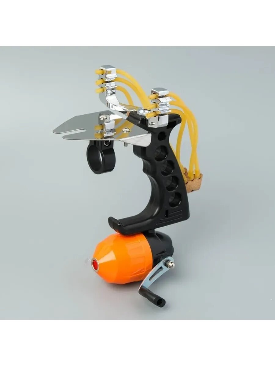 Многофункциональная рыболовная рогатка с лазером