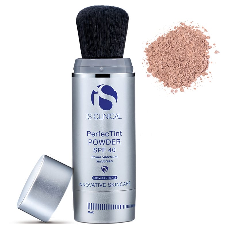 Пудра iS Clinical PerfecTint Powder SPF 40 защитная пудра SPF 40 в кисточке - цвет бежевый 3.50 г