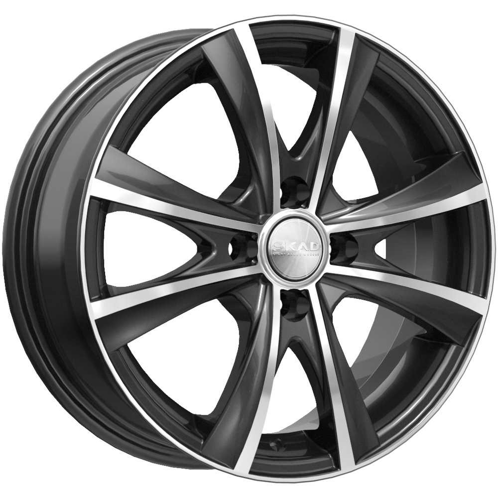Диск автомобильный SKAD Мальта 5,5x14 4x100 ET43 60,1 Алмаз