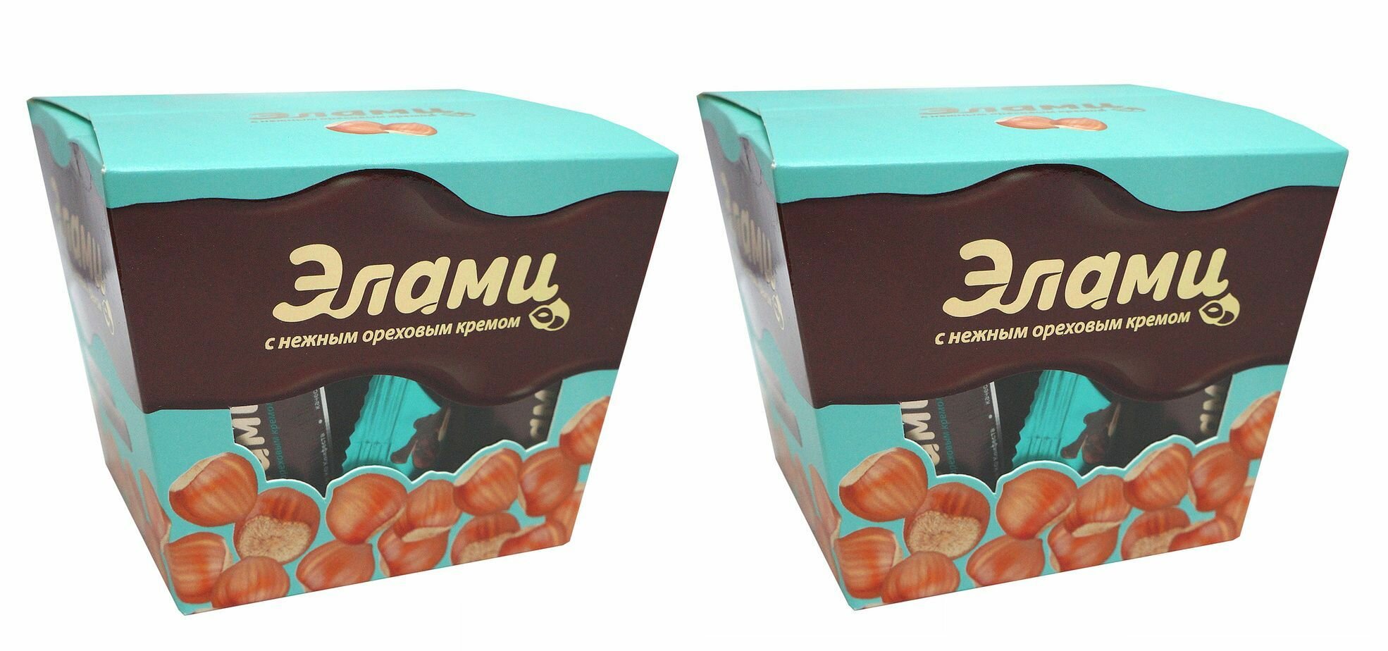 Конфеты Элами с нежным ореховым кремом 150 г х 2 штуки