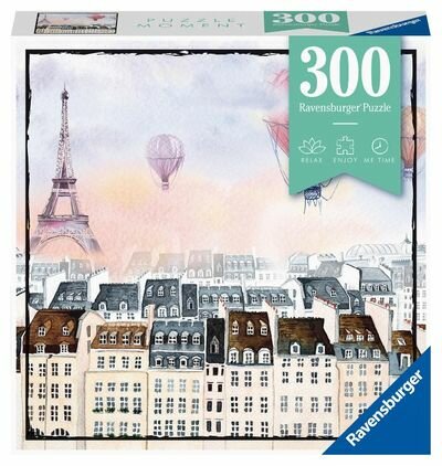 Пазлы 300 деталей. Воздушные шары в Париже 12968, (Ravensburger) ()
