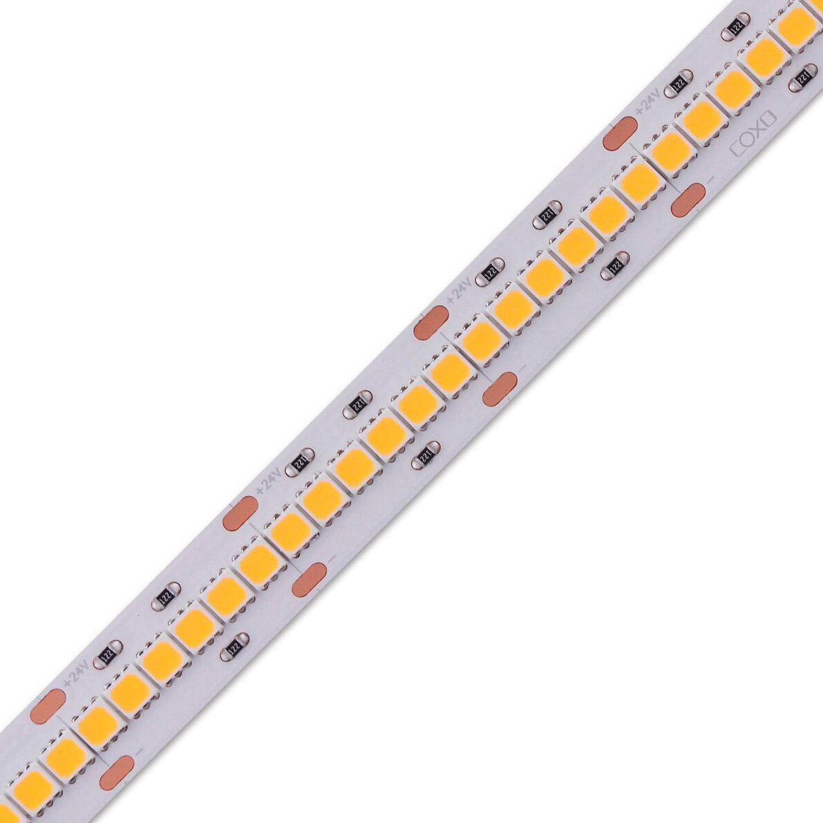 Светодиодная лента LUX class, 3838, 240led/m, day white, 24V, 18W/m, IP20, A218
