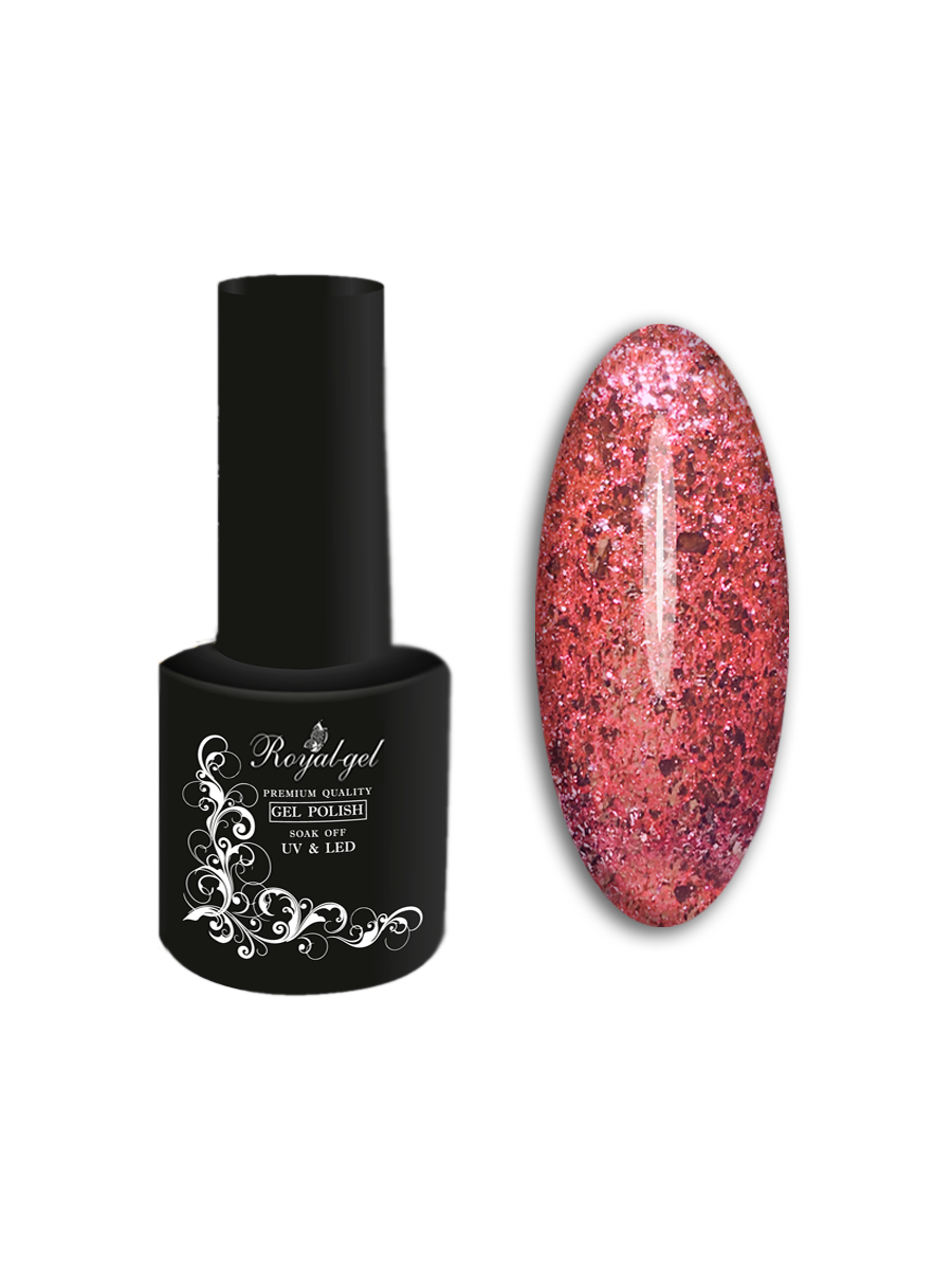 Гель лак Royal-gel "Платинум" 5 мл. PINK