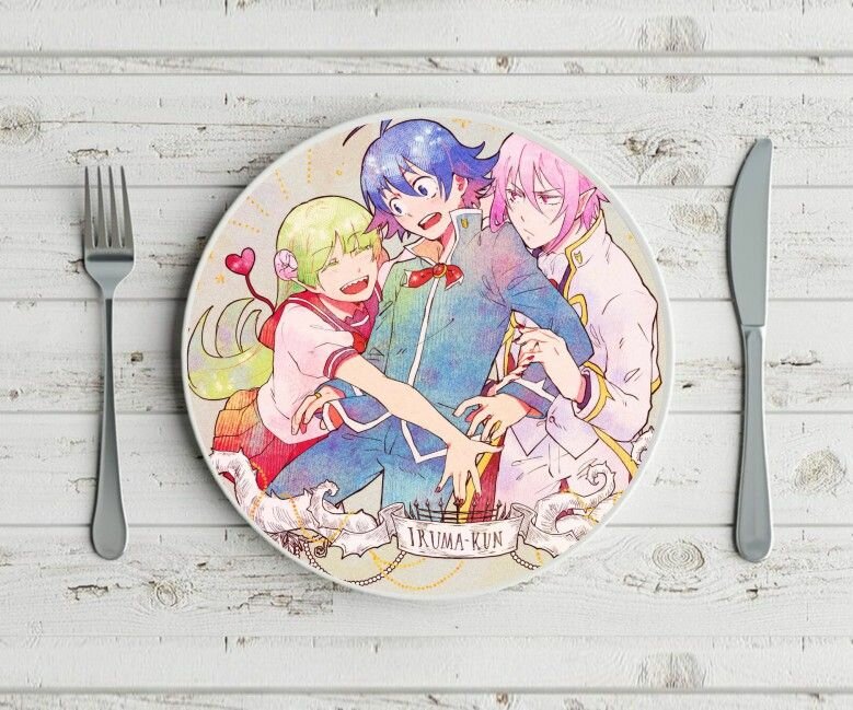 Тарелка Mairimashita! Iruma-kun, Добро пожаловать в ад, Ирума №10