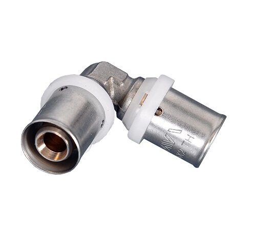 Угольник MVI 26 мм, пресс, для гофрированных труб